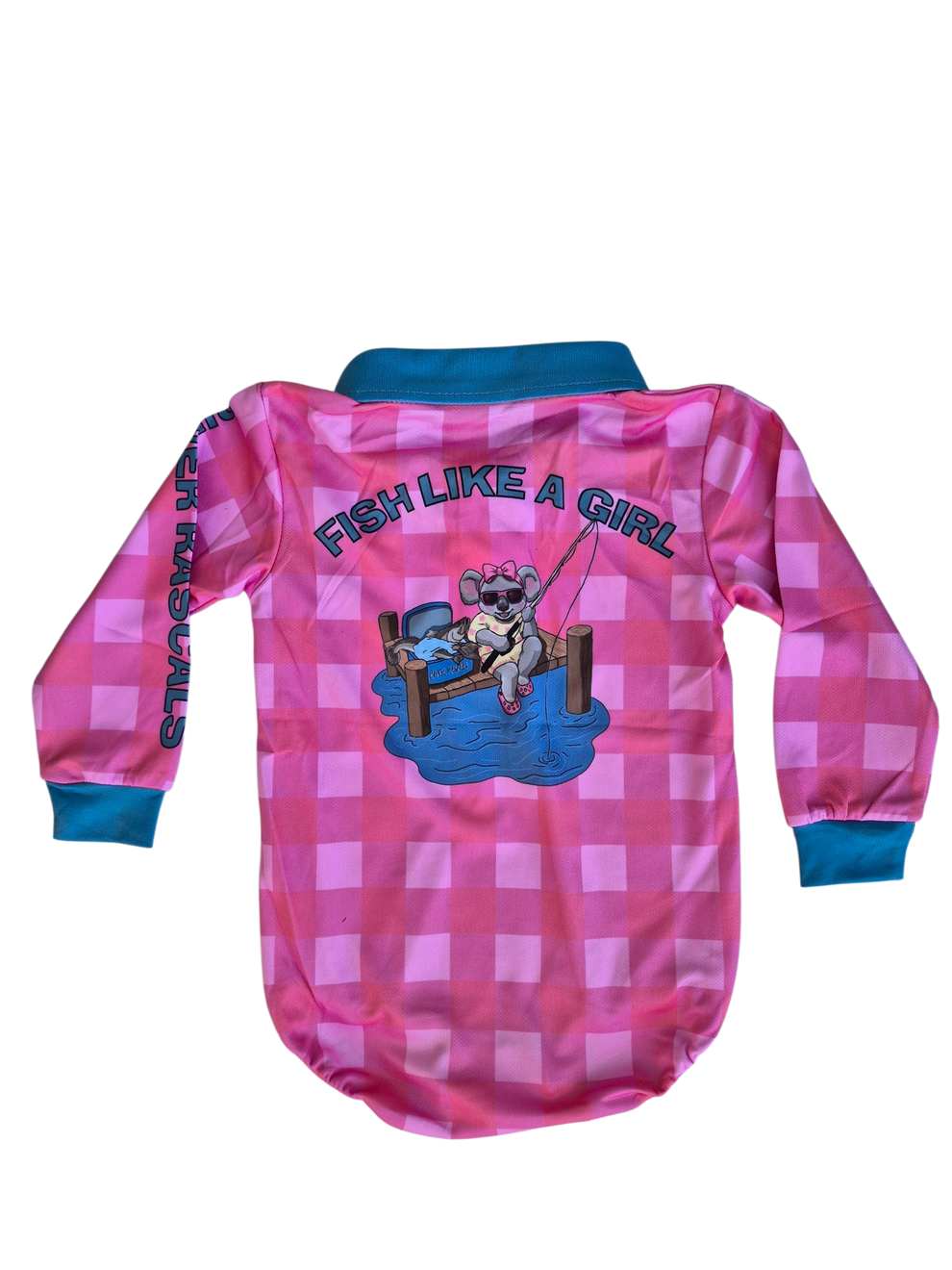 Fish Like a Girl Romper – River Rascals